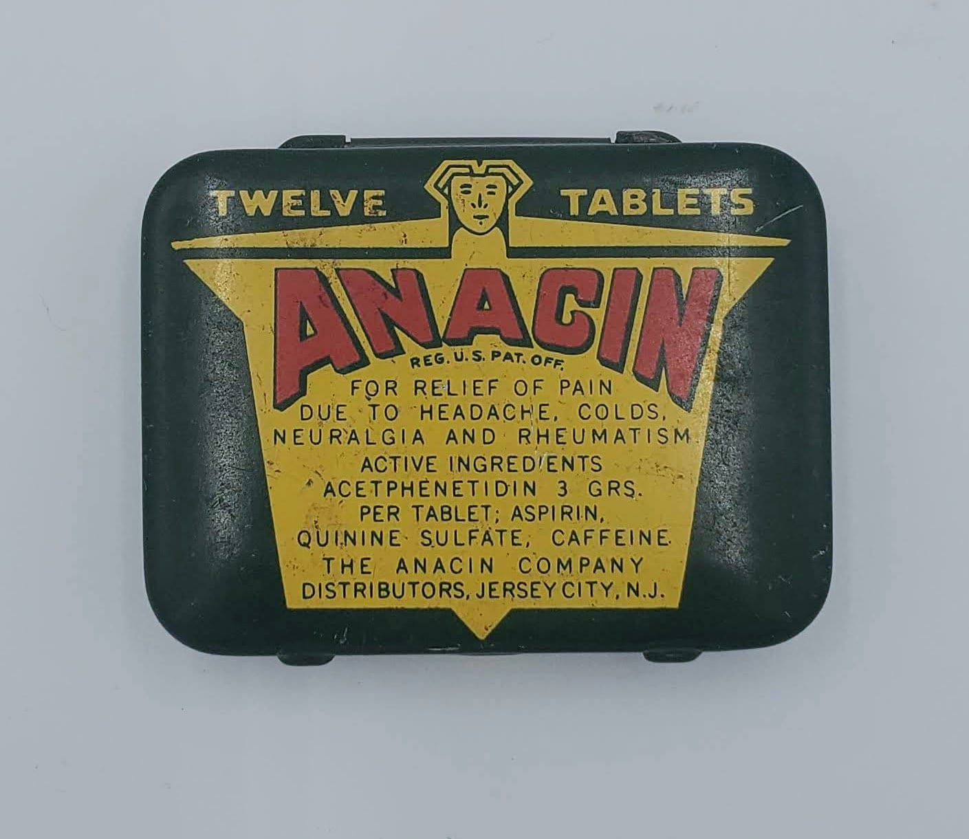 Vintage Anacin Tin - Etsy