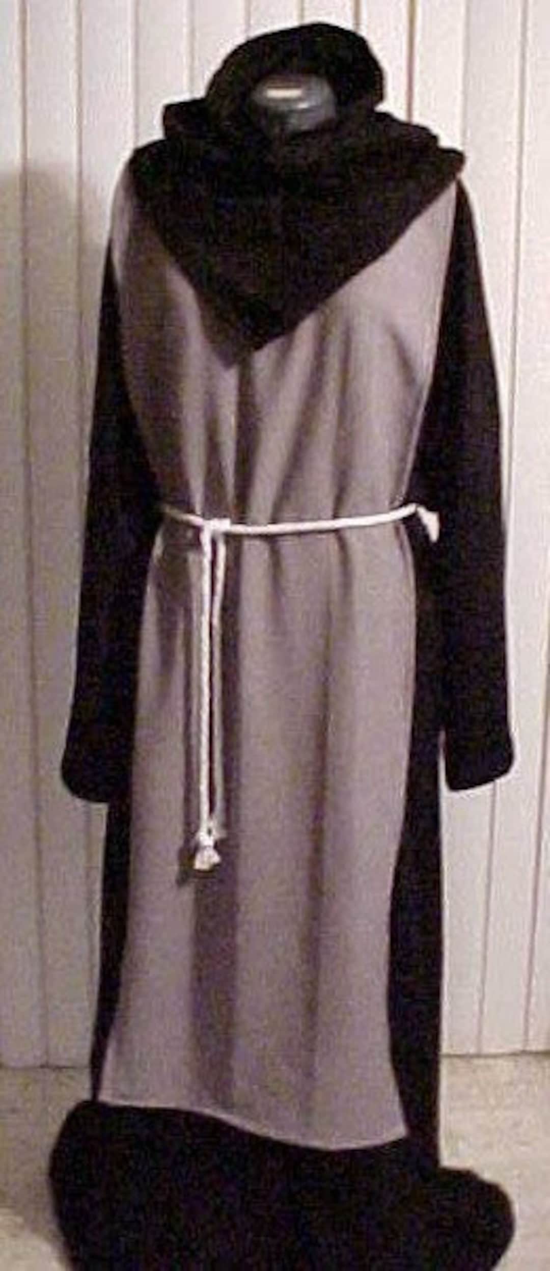 Monk or Frier Tuck Costume Blk/gr - Etsy