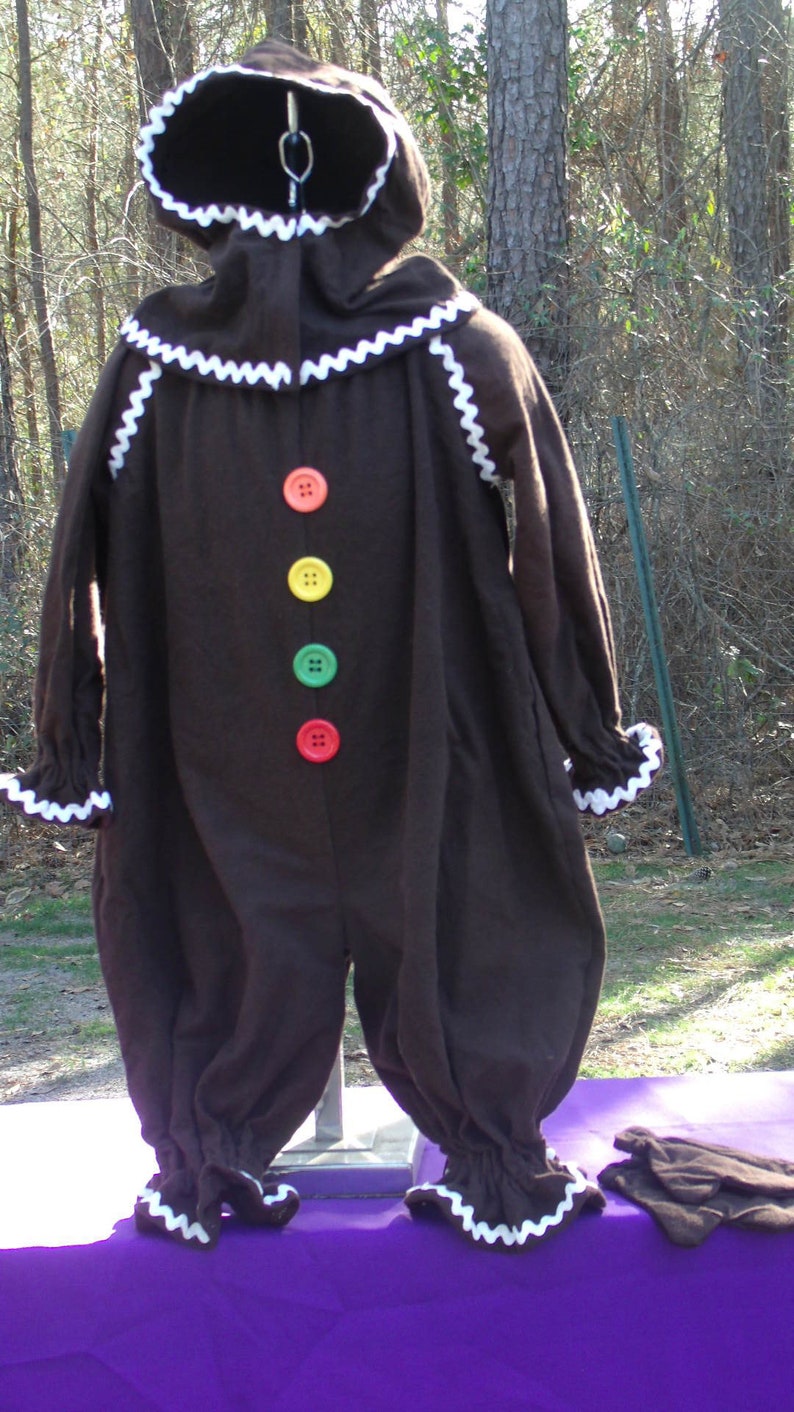 Gingerbread Cookie Costume Your Size - Etsy