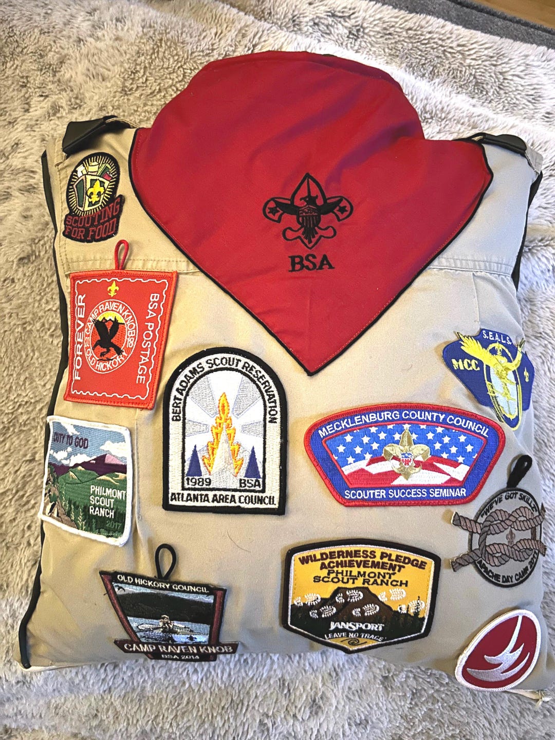 Boyscout Pillow, Cubscout Gifts, Scout Pillow, Custom Order With Your ...