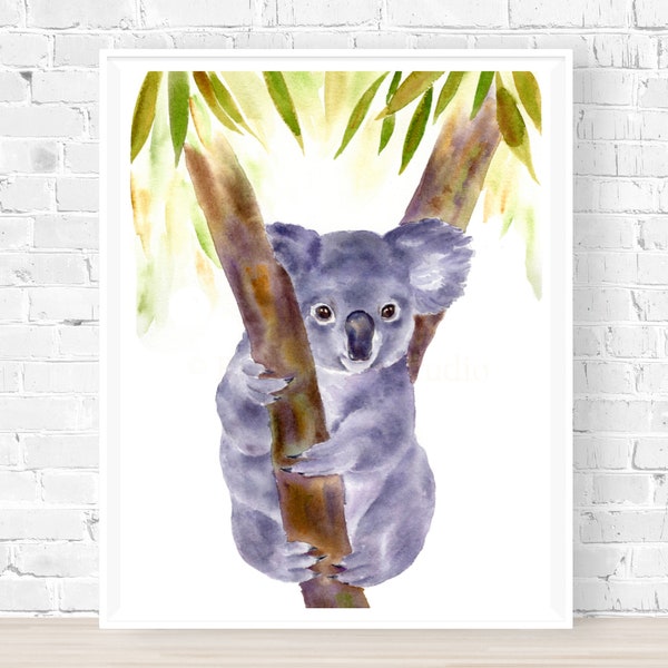 Koala Print - Etsy Australia