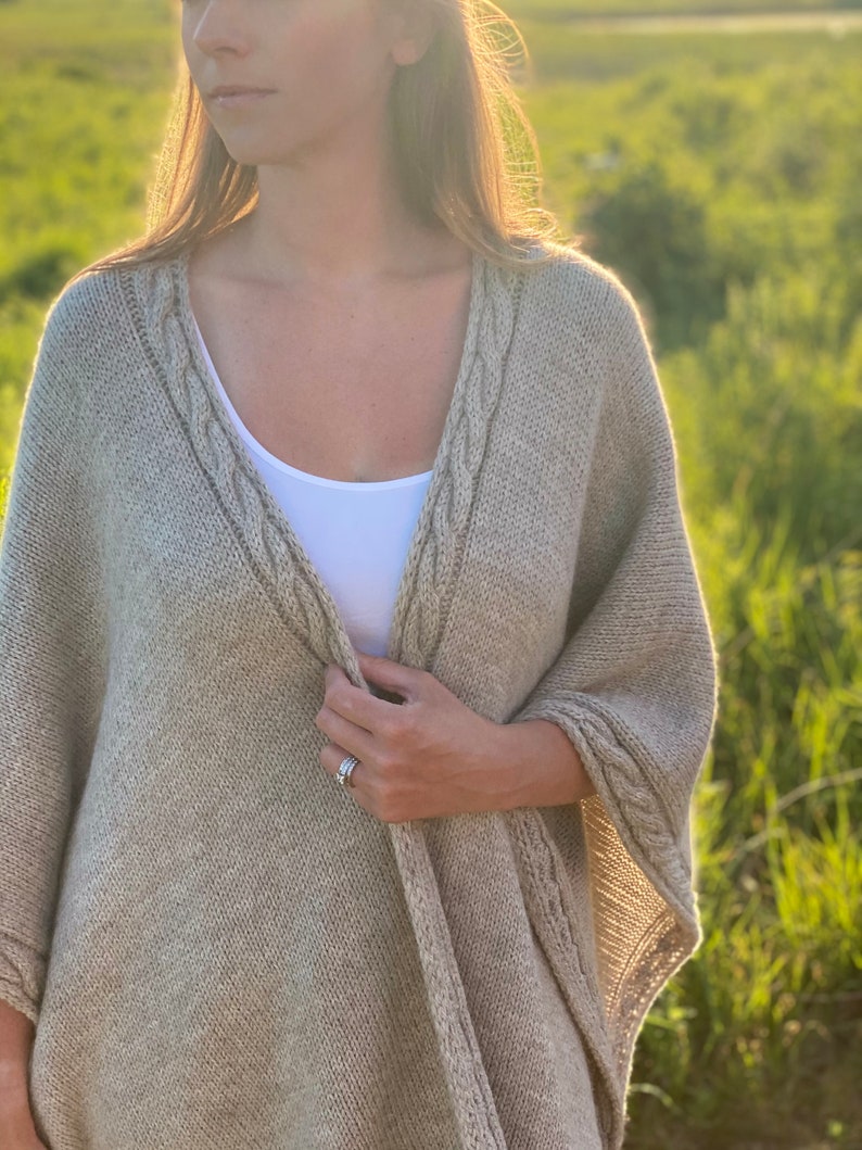 River Trail Wrap KNITTING PATTERN - Etsy