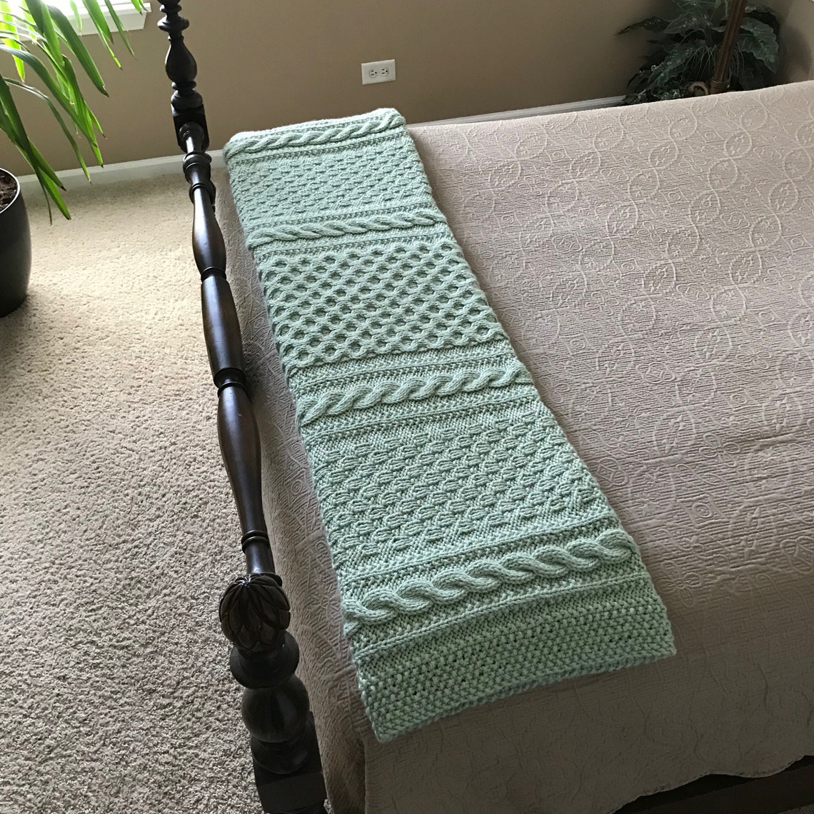 Emerald Blanket PATTERN - Etsy