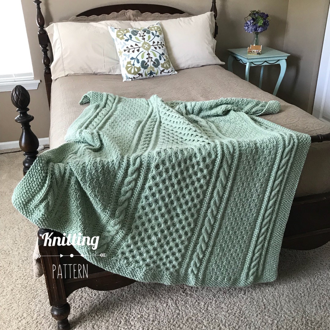 Emerald Blanket PATTERN - Etsy