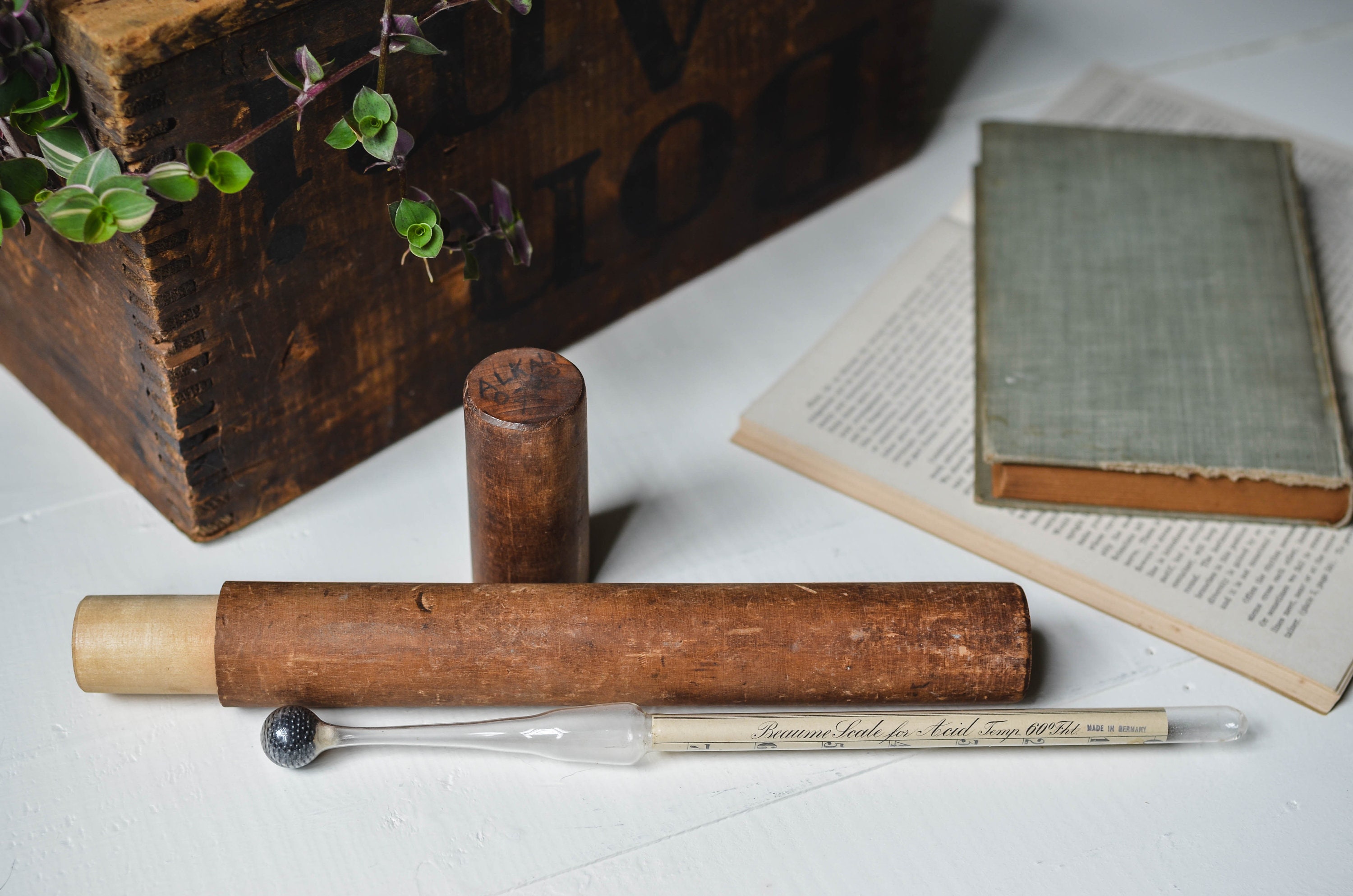 Vintage Baume Scale for Acid Glass Hydrometer | Etsy