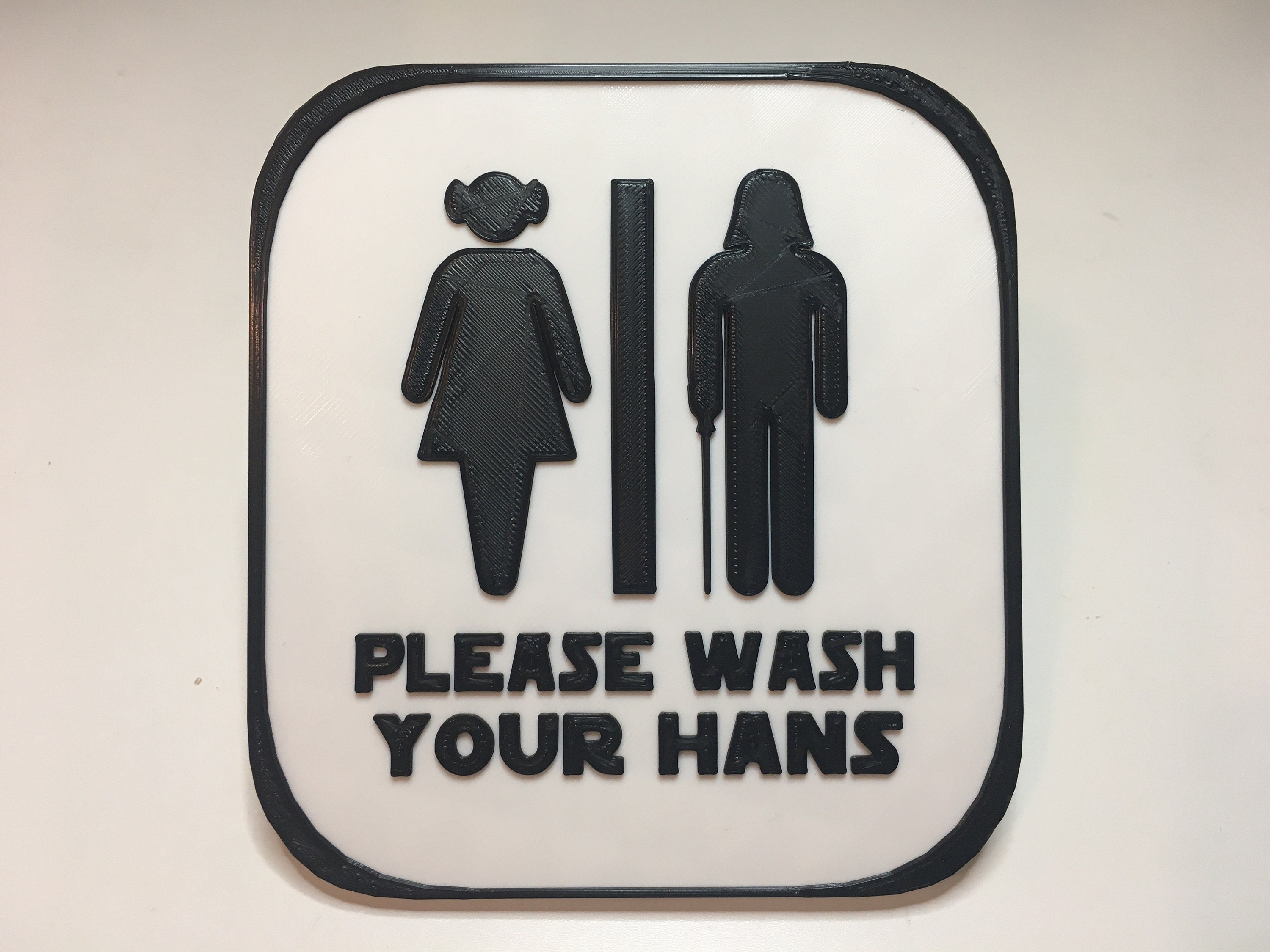 Star Wars Bathroom Sign - Etsy