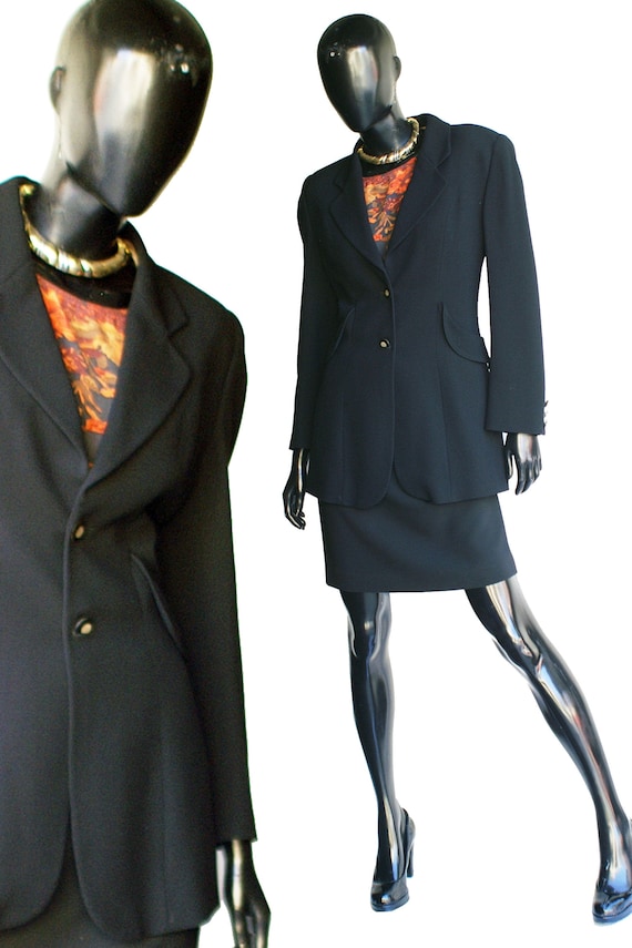 vintage mariella burani black - Gem