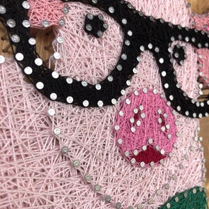 Pig With Bow Tie String Art - Etsy