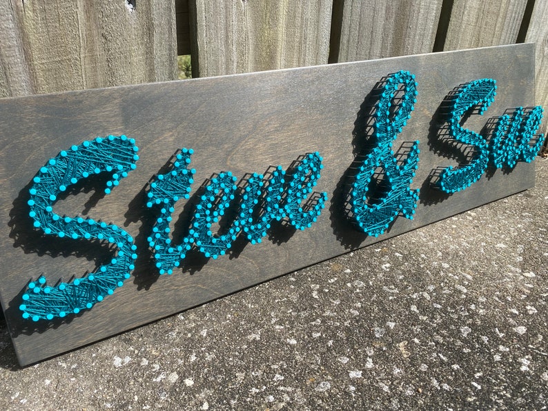 Name String Art | Etsy