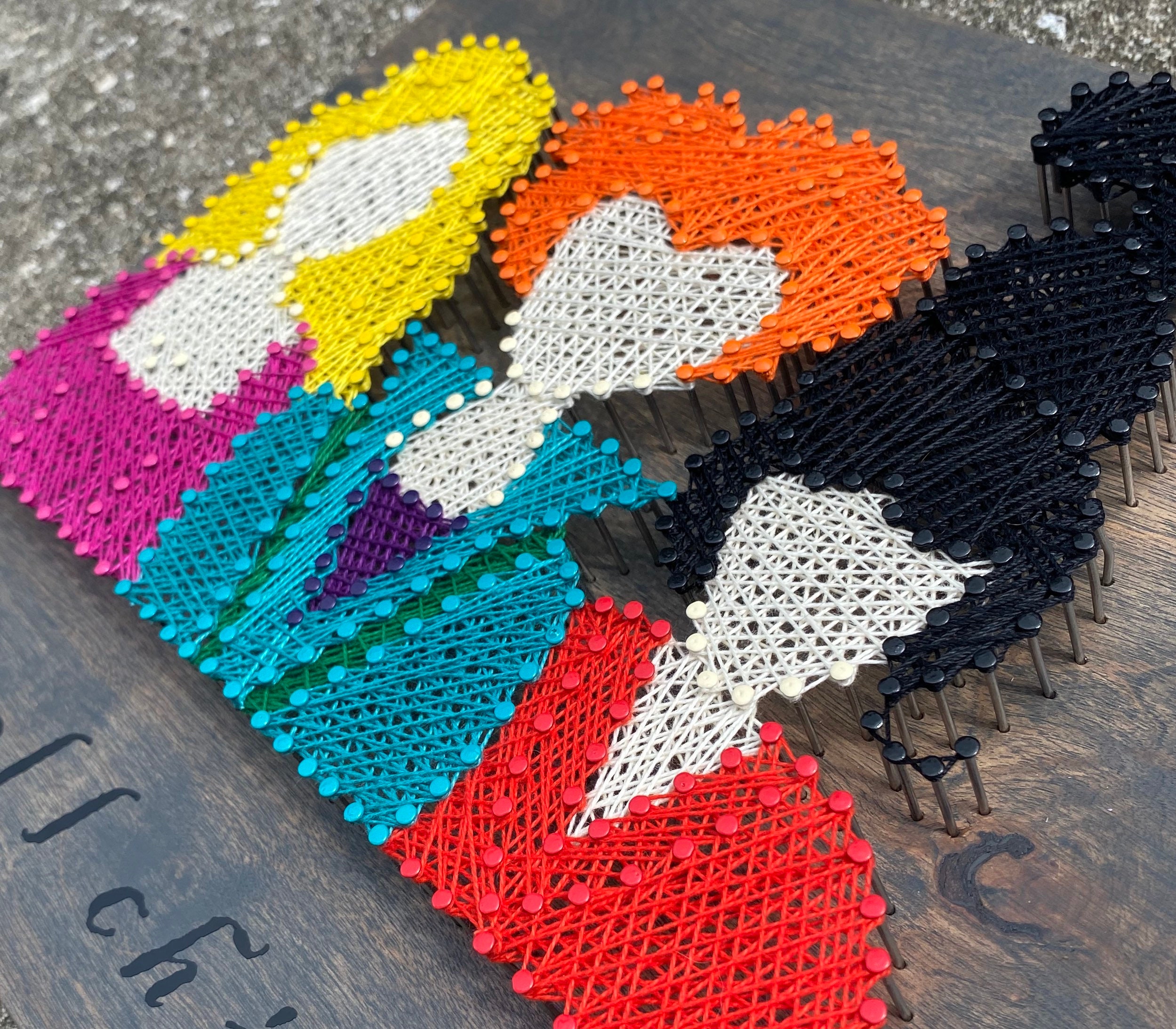 Three Witch Sisters String Art Halloween Decor - Etsy