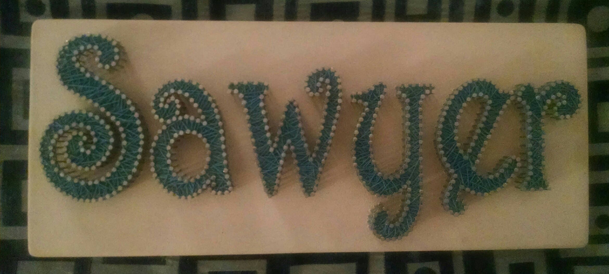 Name String Art | Etsy
