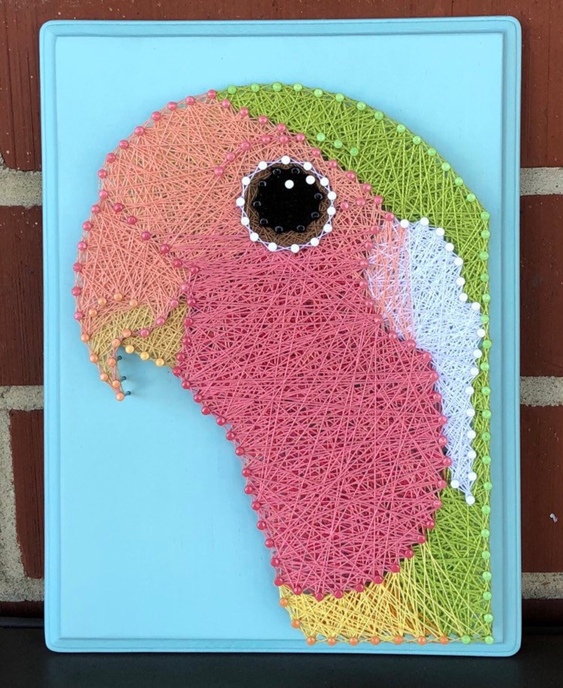 Custom Bird Pet Portrait String Art Wall Decor | Etsy