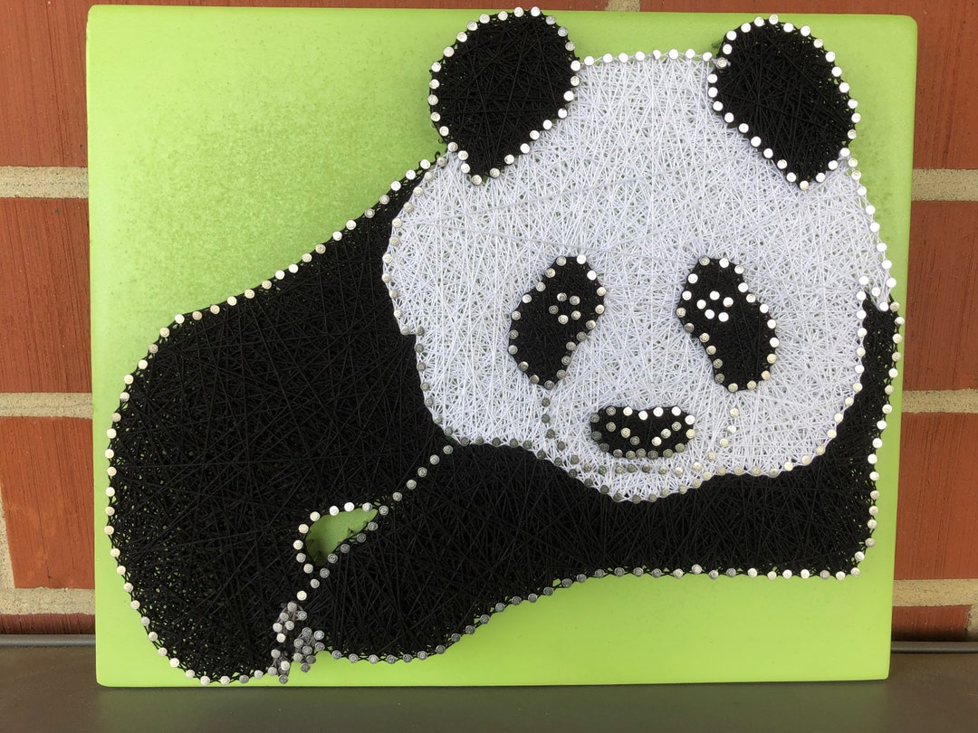 Panda String Art - Etsy