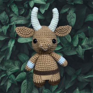 Crochet Minotaur Doll Handmade Amigurumi Stuffed Figure - Etsy