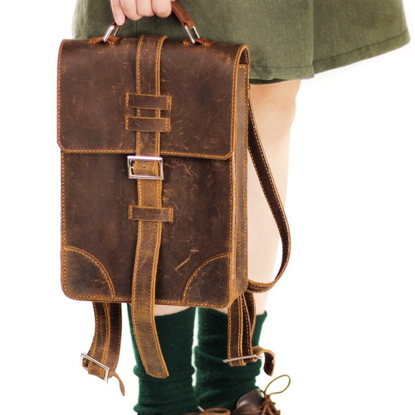 Rustic Backpack - Etsy