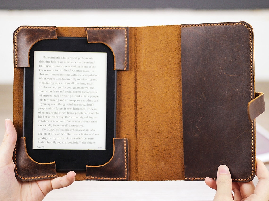 Leather Kindle Cover Kindle Cover Case kindle/paperwhite/voyage/oasis ...