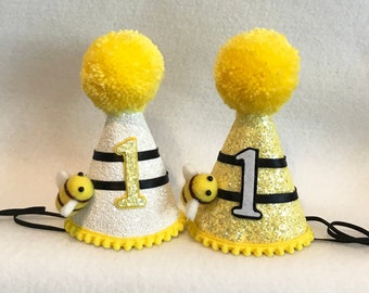 Bee Birthday Hat | Etsy