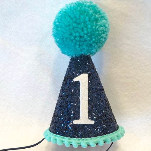 Under the Sea Birthday Hat Ocean Theme Birthday Hat Aqua - Etsy