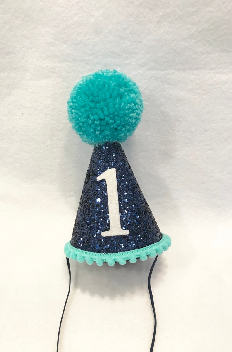 Under the Sea Birthday Hat Ocean Theme Birthday Hat Aqua - Etsy