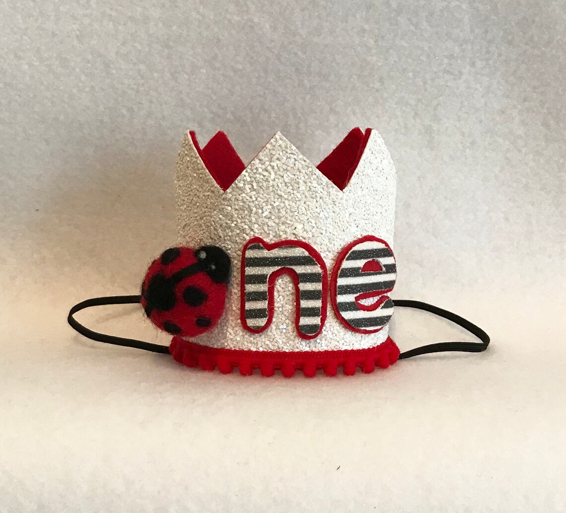 Ladybug Birthday Hat Ladybug Birthday Crown Ladybug Birthday | Etsy