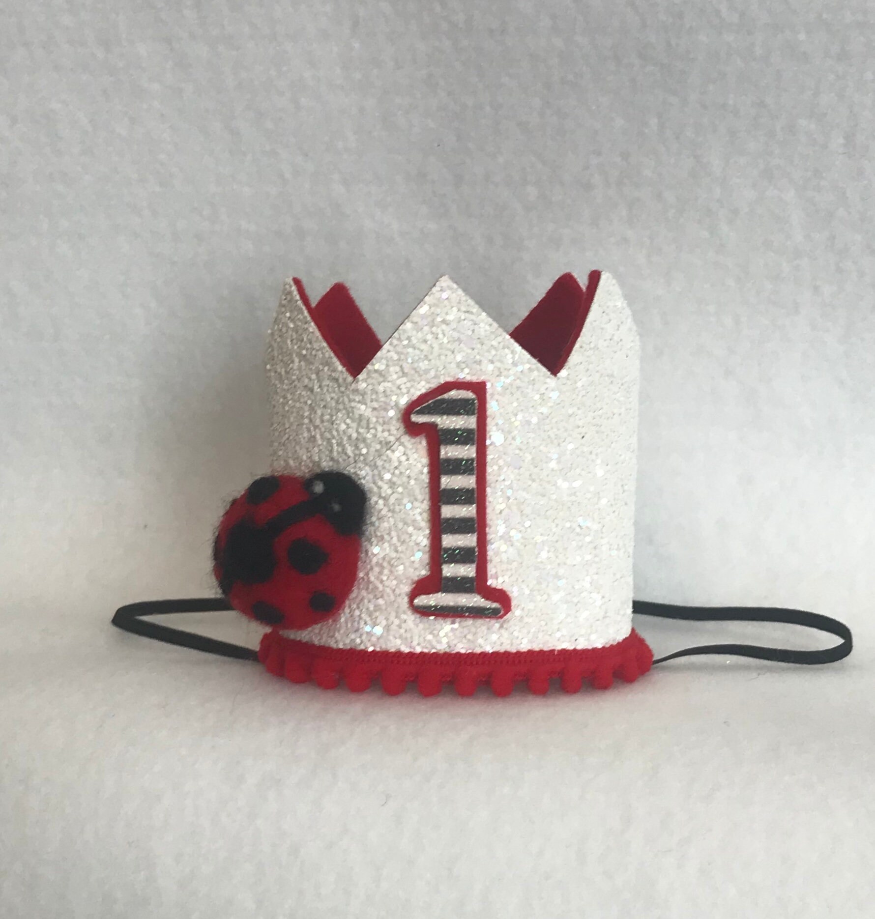 Ladybug Birthday Crown Ladybug Birthday Outfit Red White - Etsy