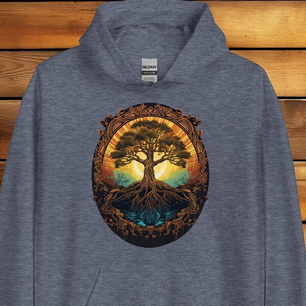 Tree of Life Hoodie - Etsy