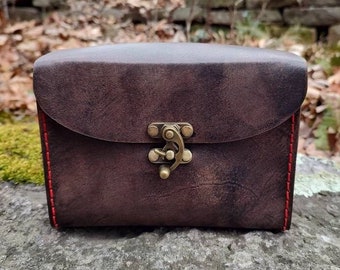 Leather Deck Box - Etsy