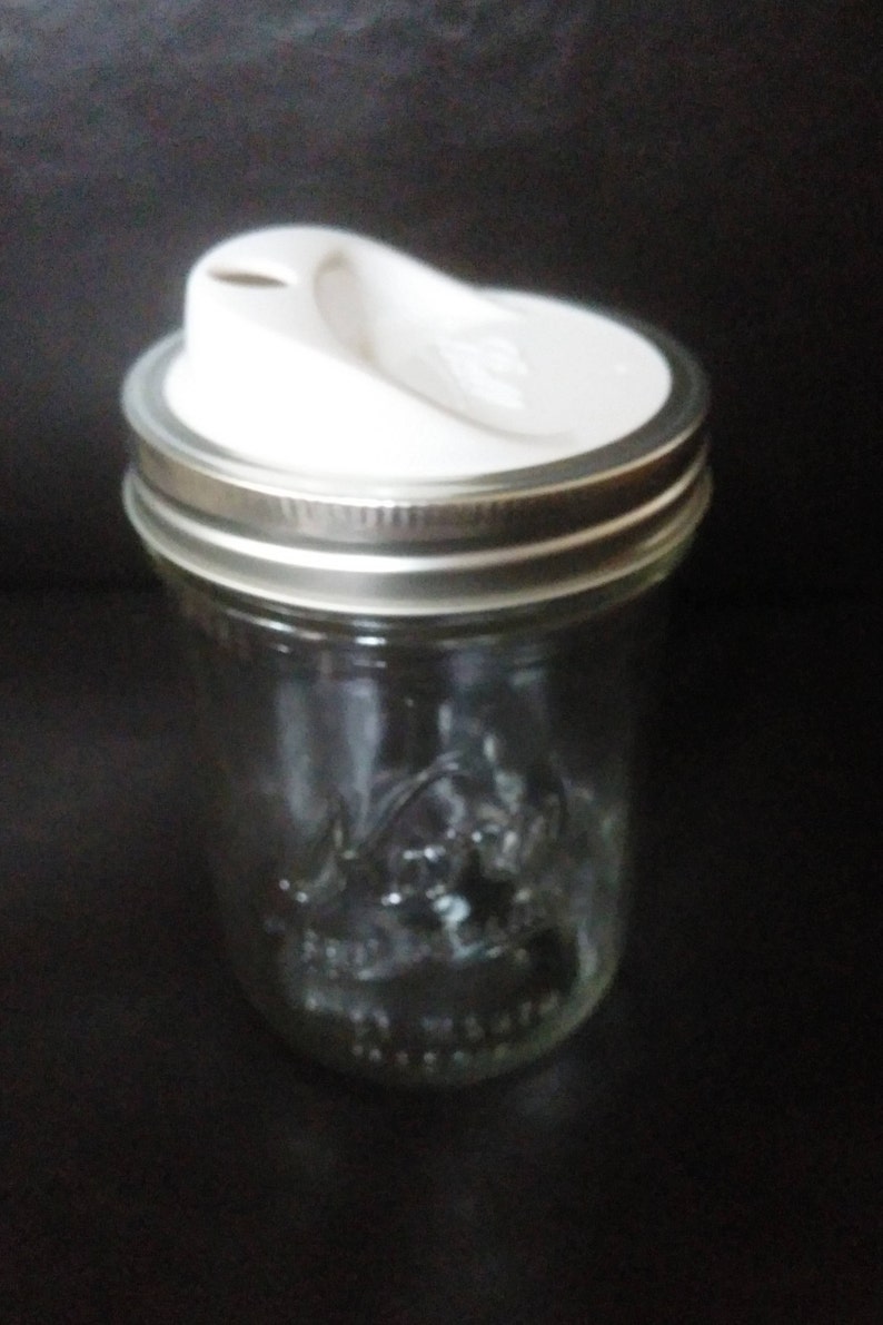 Sip Lids for wide mouth mason jar | Etsy
