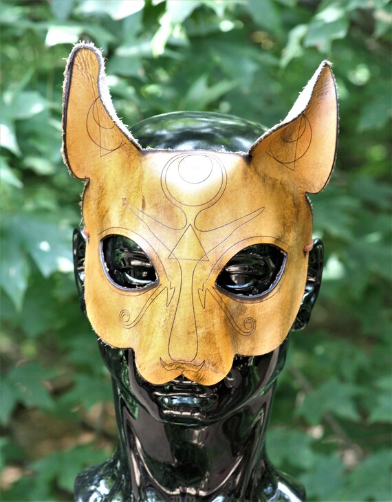 Ancient Egyptian Cat Masks