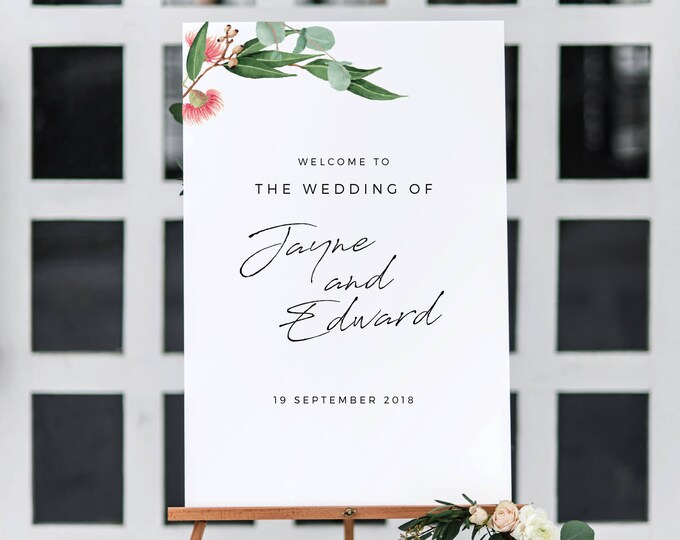 NATIVE Welcome Sign, Printable, Wedding, Engagement, Bridal Shower ...