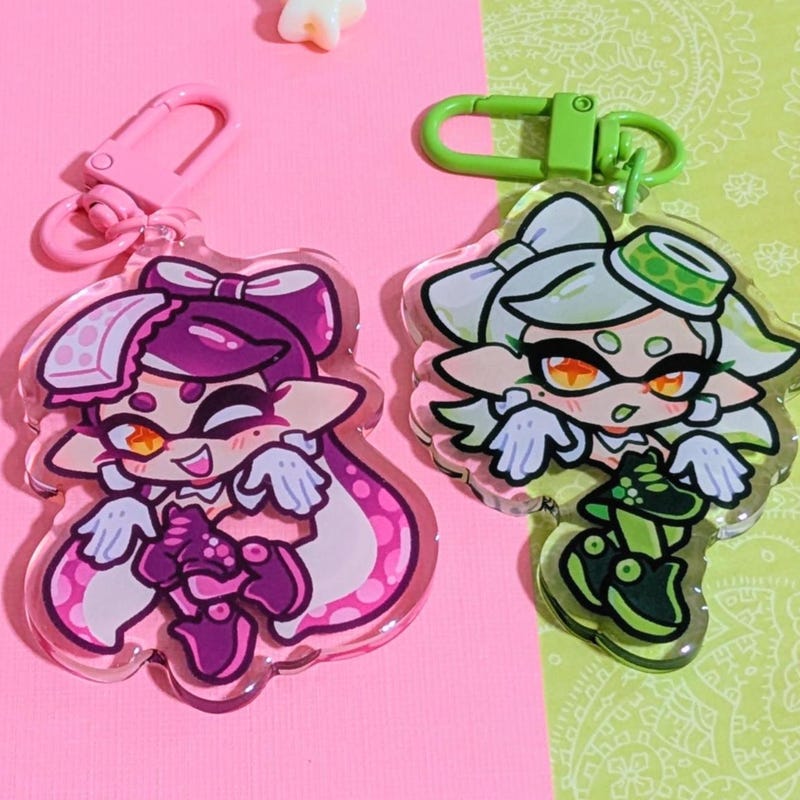 Splatoon Charm Octoling - Etsy
