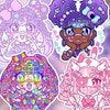 SPLATOON 3 Shiver and Frye Deep Cut Idol Vinyl Stickers Waterproof ...