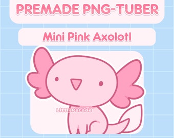 Animated Cute Axolotl Pop Cat Twitch/discord Emote & Sticker - Etsy