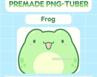 Vtuber Model Frog - Etsy UK