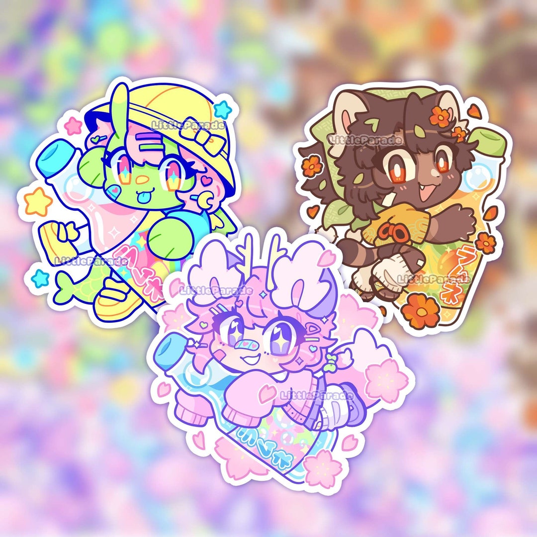 RAMUNE Original Character Marble Soda Japanese Street Fashion Inspired ...