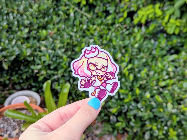 SPLATOON Callie Marie Pearl Marina Shiver Frye Vinyl Stickers ...