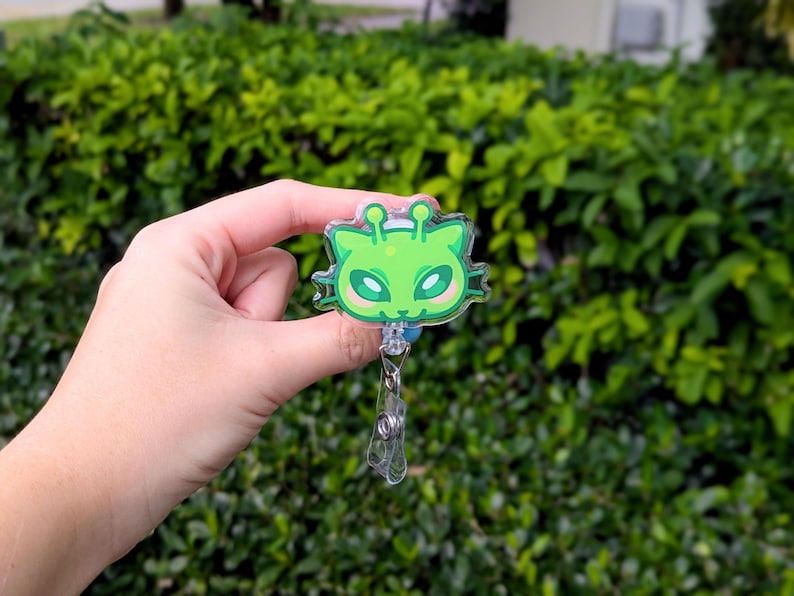 ALIEN Bingus Jotchua Gleeby Acrylic ID Badge Reels | Cute Character ...