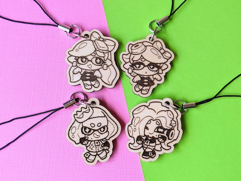 SPLATOON Squid Sisters off the Hook Idols Callie Marie Marina Pearl ...