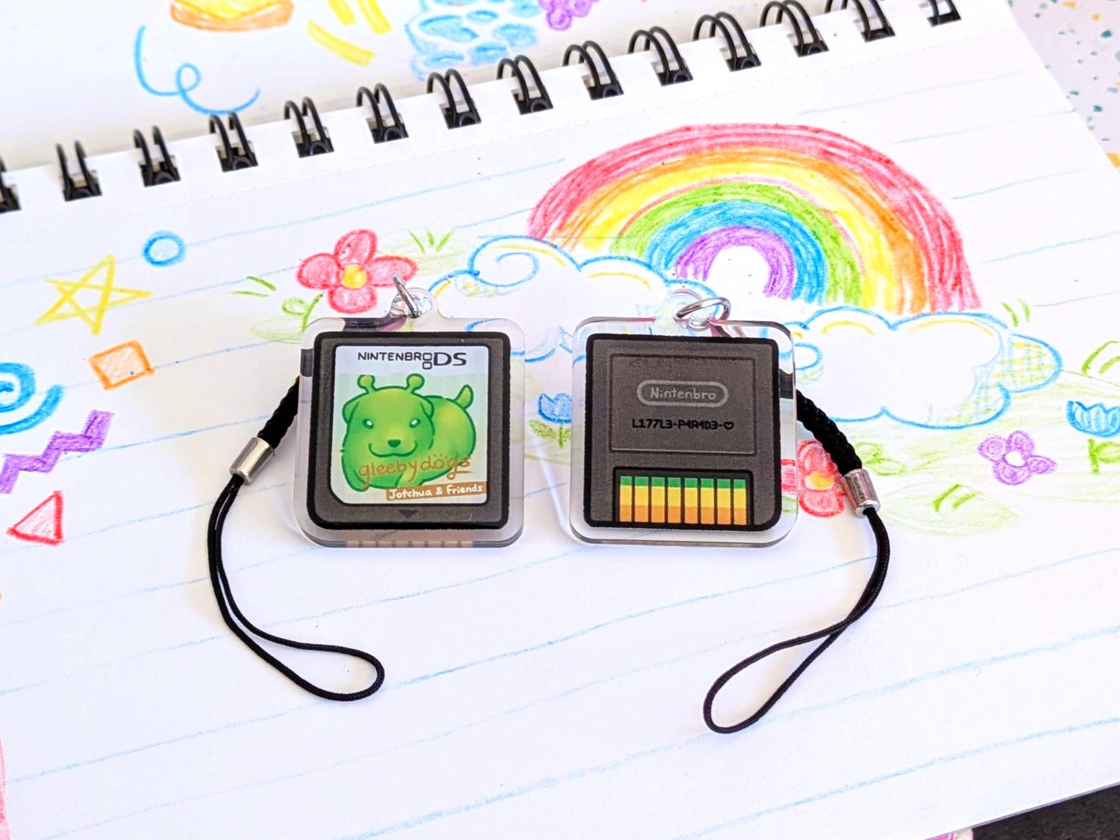 GLEEBYDOGS Jotchua and Friends Cute Mini Acrylic Charm | Cute Acrylic ...
