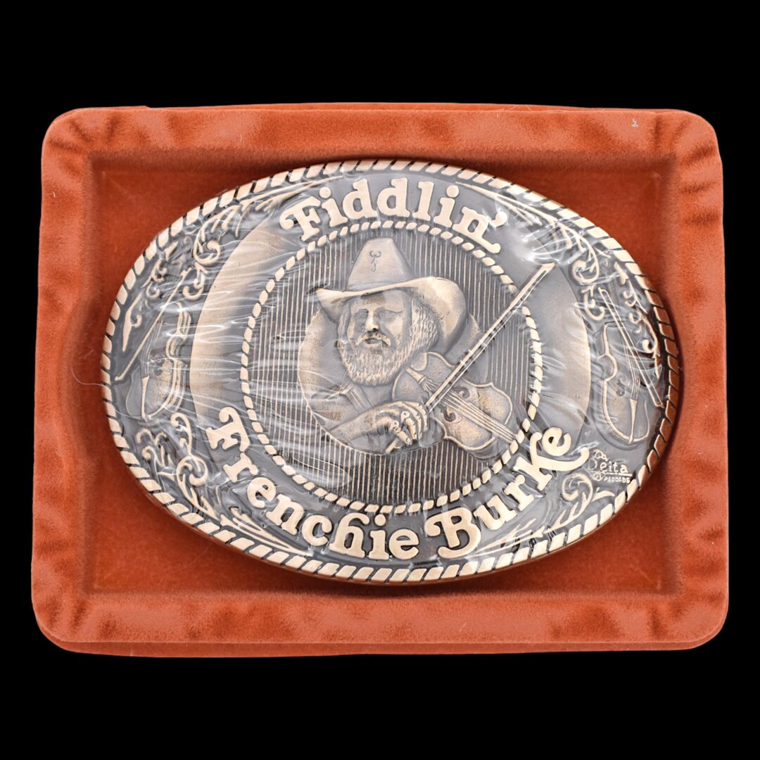 Solid Brass Fiddlin' Frenchie Burke Leon Country Western Swing Music ...