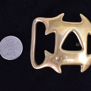 1970 Duncan Laurie Solid Brass Vintage Belt Buckle - Etsy