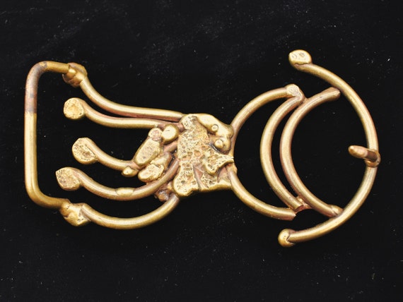 1970s Studio Artist Handmade Welded Copper Brass Vint… - Gem