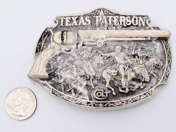 Colt Texas Paterson Blackpowder Revolver Pistol Award… - Gem