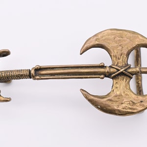 Ivar Hyden Battle Axe Viking Norse Warrior Solid Brass 1970s Vintage ...