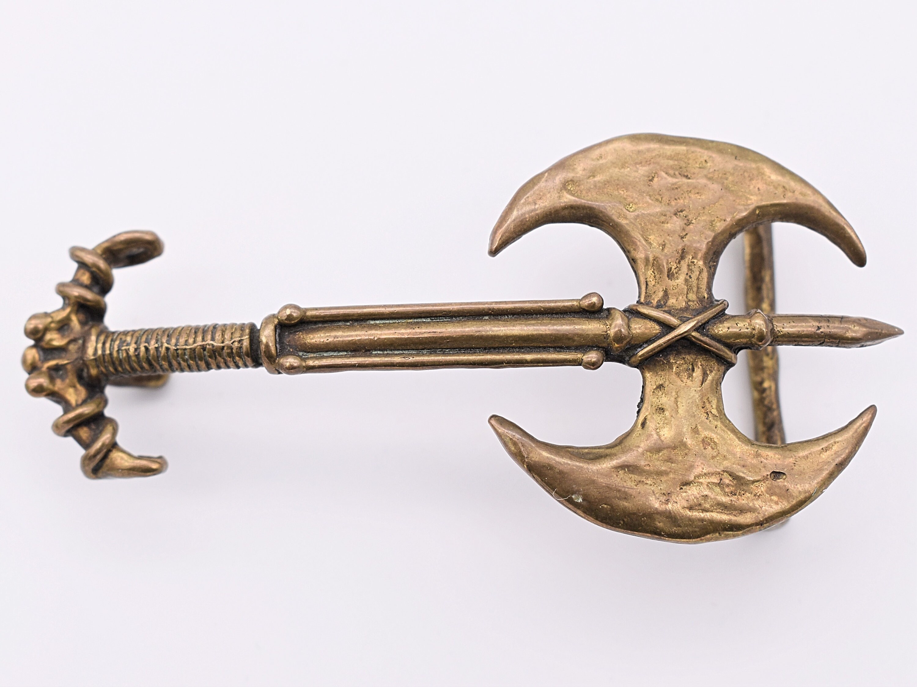 Ivar Hyden Battle Axe Viking Norse Warrior Solid Brass 1970s Vintage ...