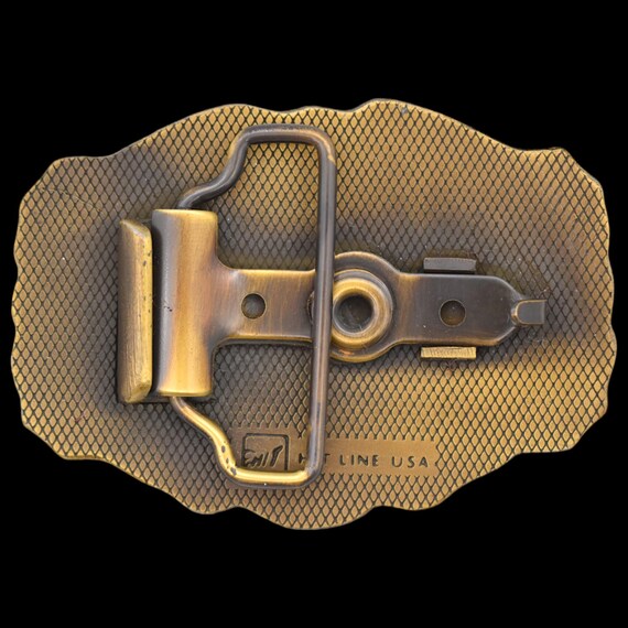 Catholic Life Insurance Union CLIU Vintage Belt Buckle - Gem
