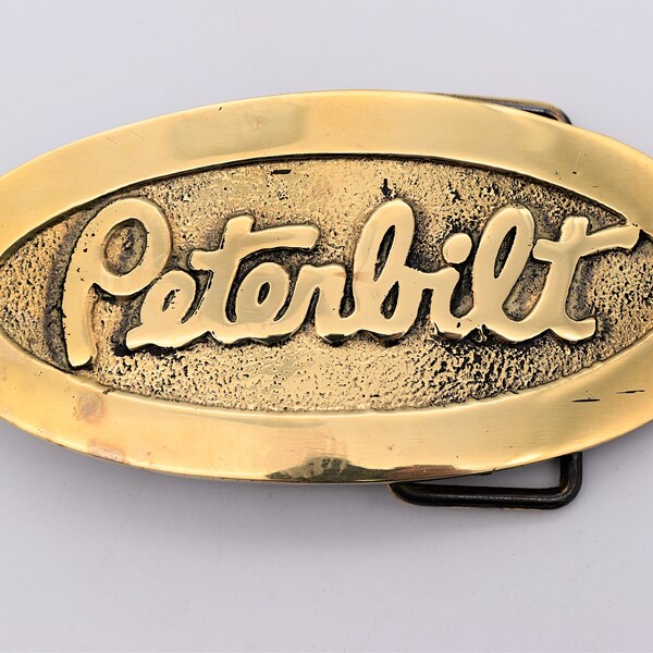 Peterbilt Belt Buckle - Etsy