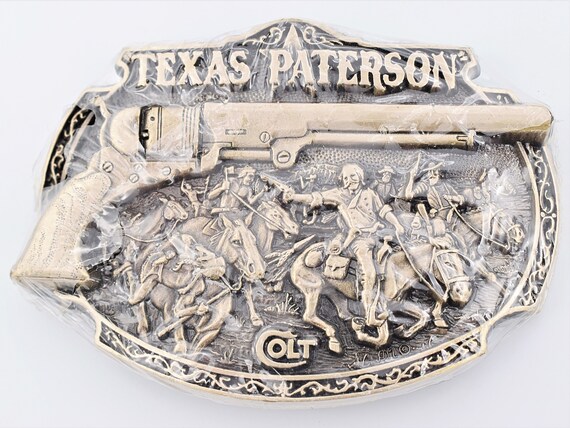 Colt Texas Paterson Blackpowder Revolver Pistol Award… - Gem