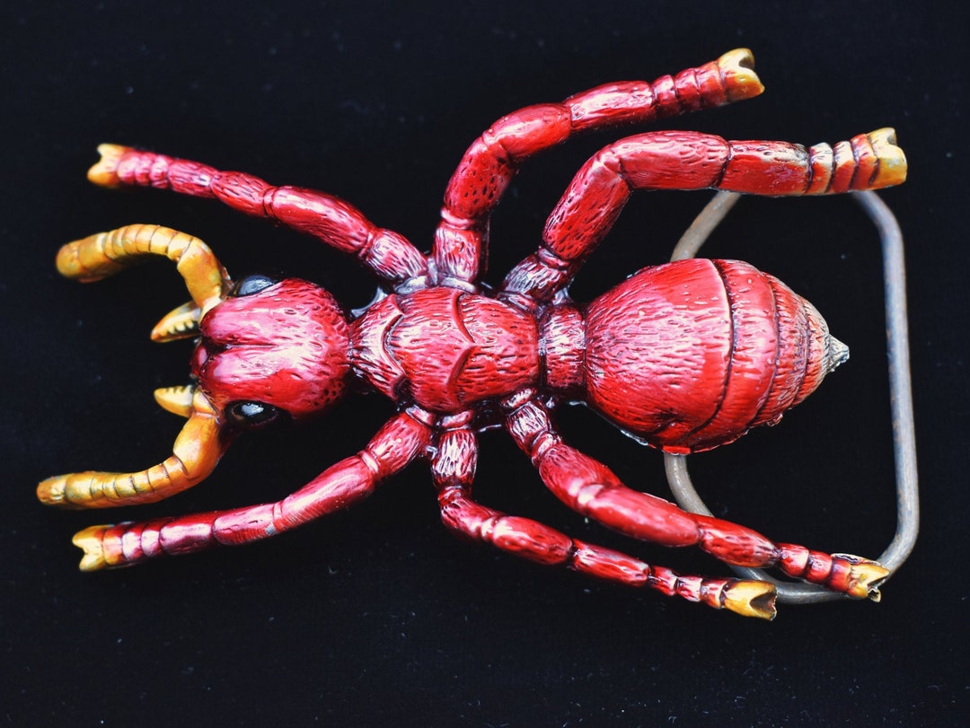 Red Fire Ant Insect Mandibles Pincer Belt Buckle - Etsy