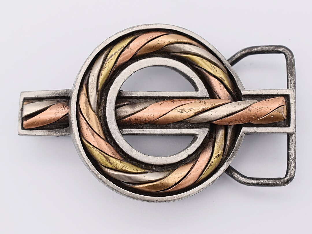 Wire Rope Abstract Symbol Vintage Belt Buckle - Etsy